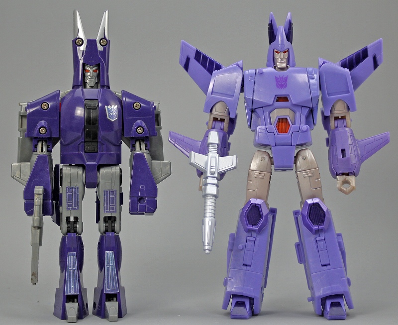 Transformers Kingdom Cyclonus Vs Classics Vs G1 Compared